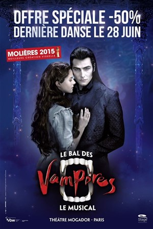 Le bal des vampires - Théâtre Mogador - Billet Réduc