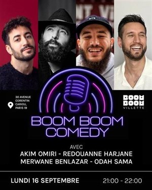 Boom Boom Comedy Show - Boom Boom Villette - Billet Réduc